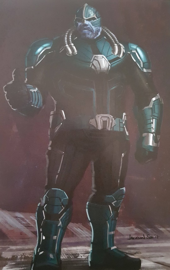 Confira os diferentes visuais de Bron-Char testados para o filme da ...