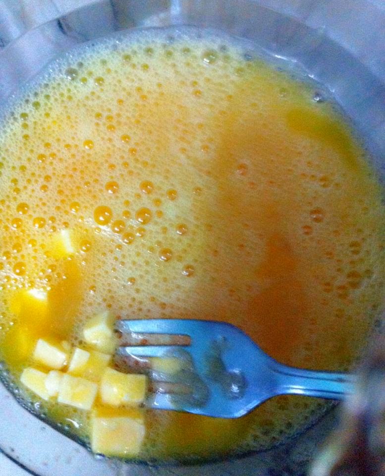 Tortang Giniling with Cheese and Sky Flakes(Ground Meat Omelette with ...