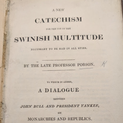 The Edithorial: Professor Porson's Porcine Passions