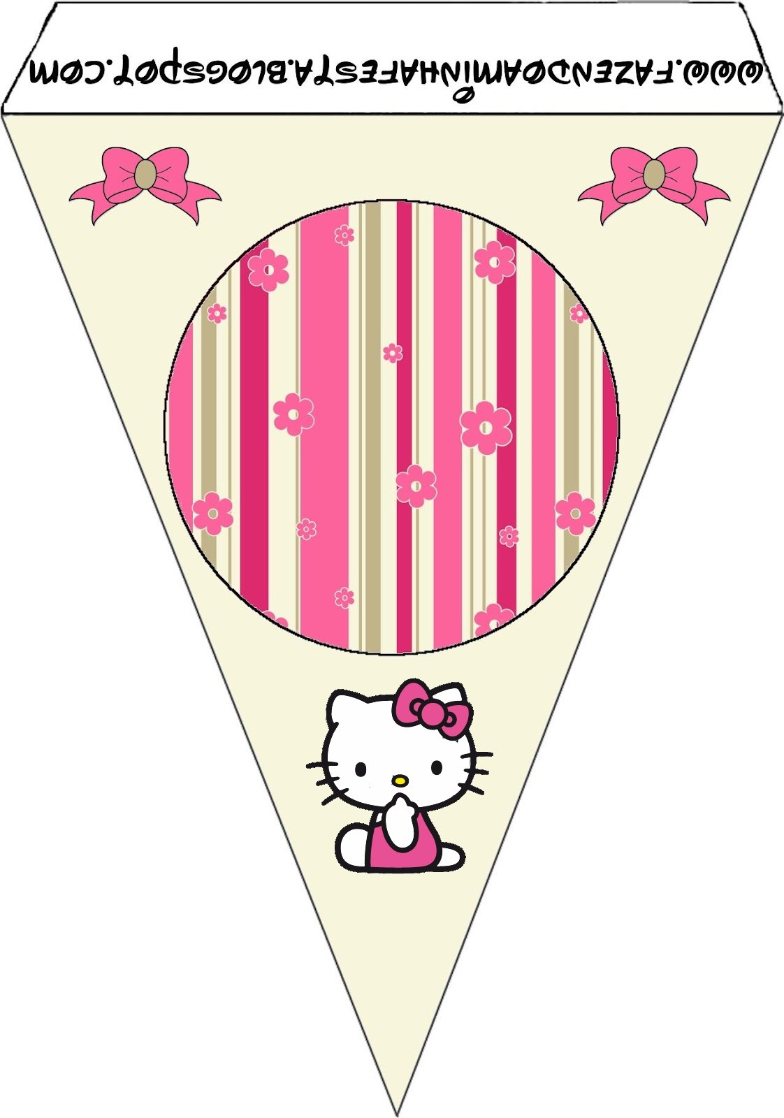 Hello Kitty Banner Template