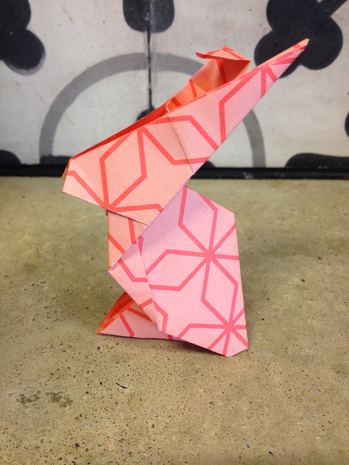 Origami Easter Bunny