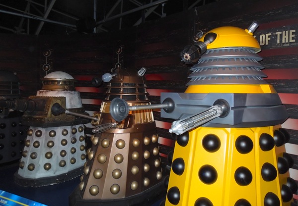 Doctor Who Generations of the Daleks on display... - domesticjenni
