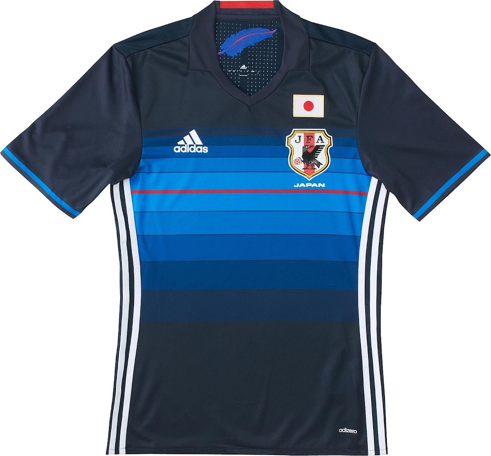 Japan 2016 Home Kit Released - Footy Headlines