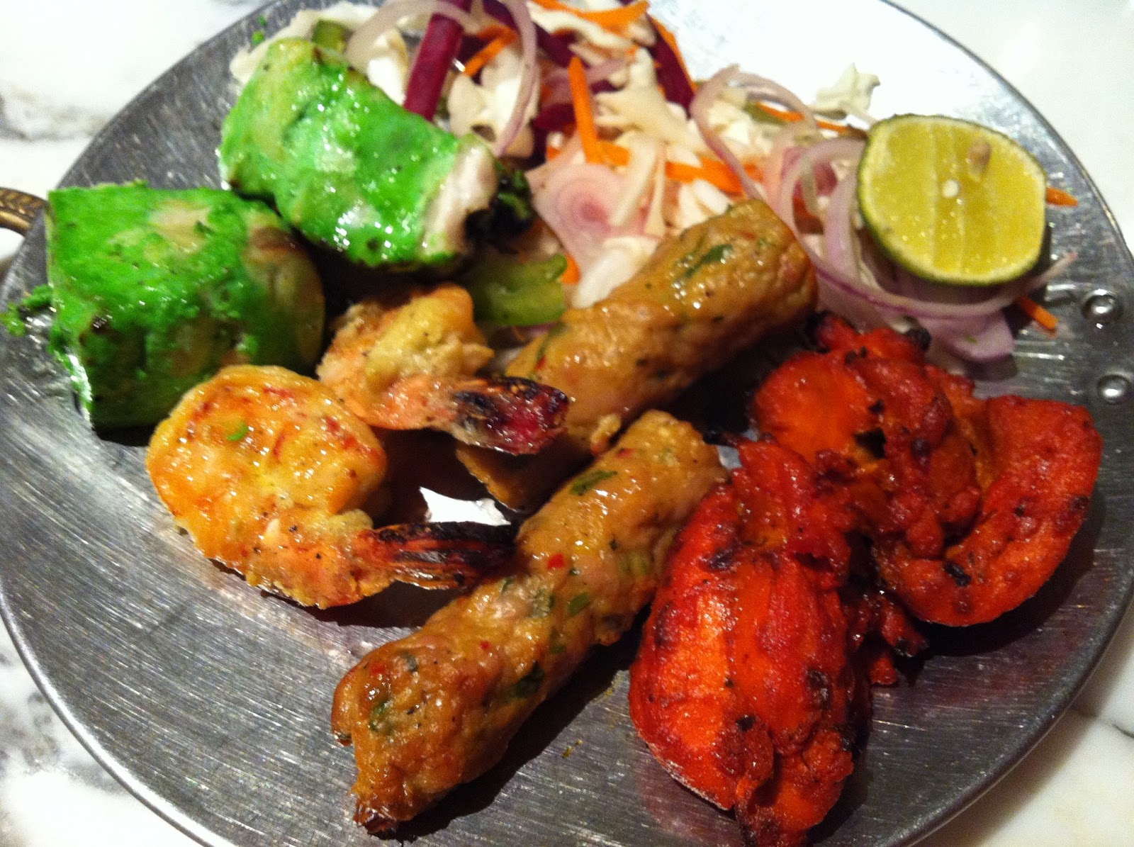 Street Food Warms Your Heart: TMT Tandoori Platter - The Mango Tree ...