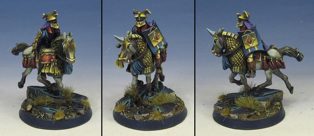 James Wappel Miniature Painting: Powering up, Easterling Kataphrakt command