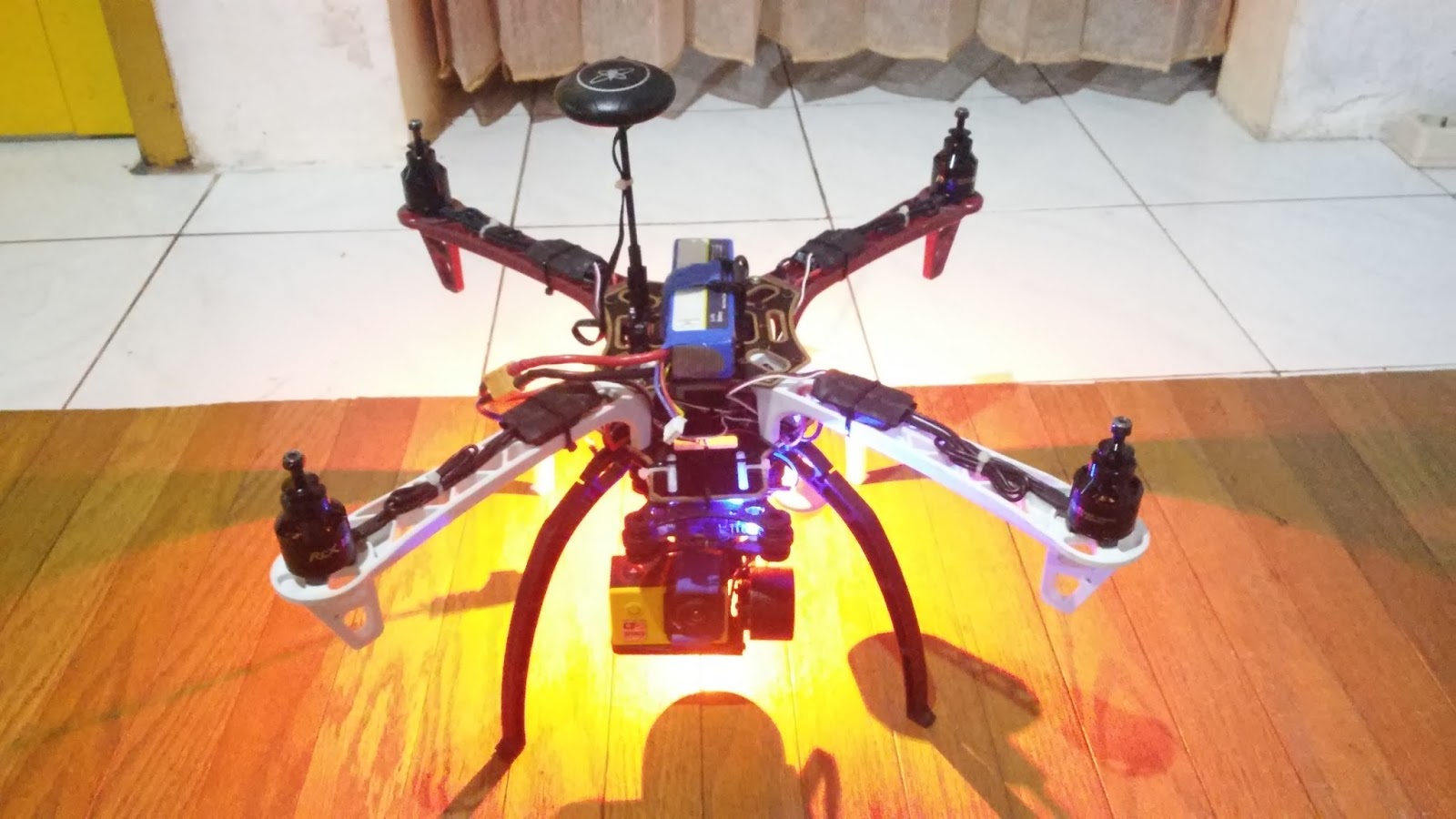 Review Drone Rakitan DJI NAZA F450: Garang Seperti Robot Terbang ...