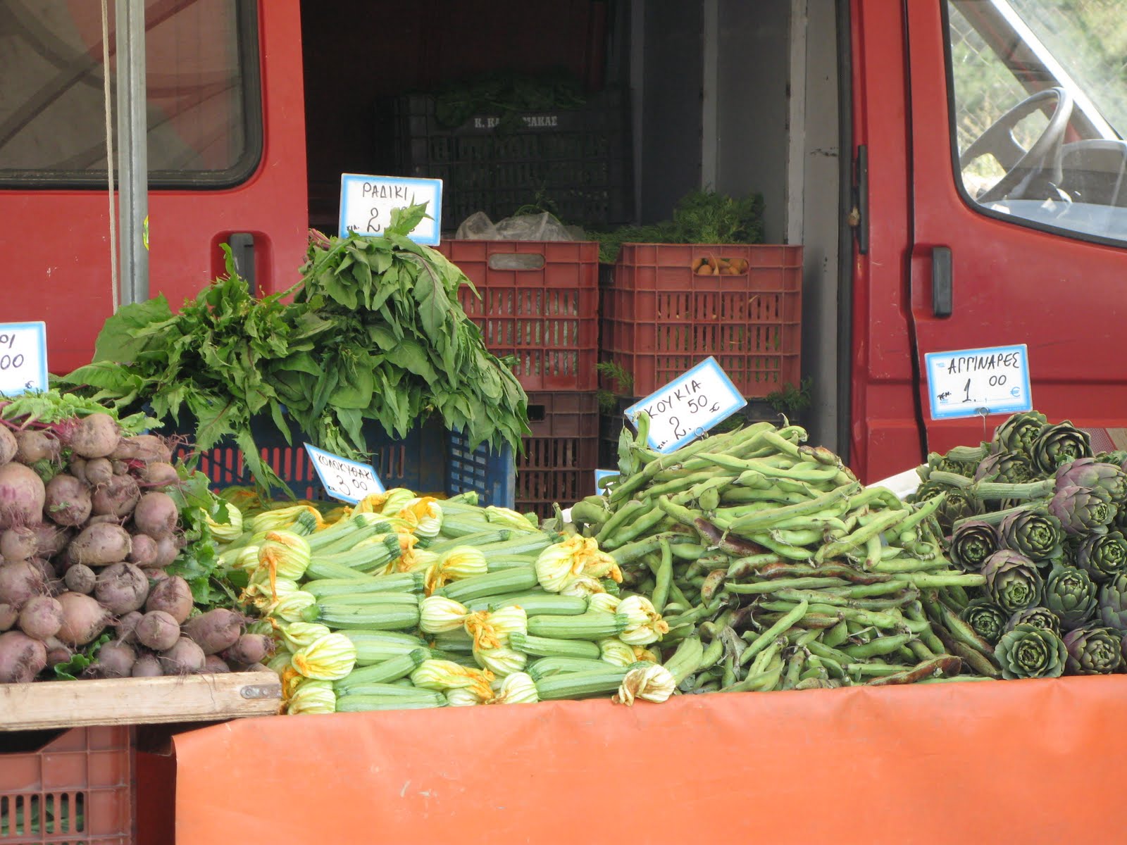 Tails of Athens: Organic market/Λαϊκή βιολογική