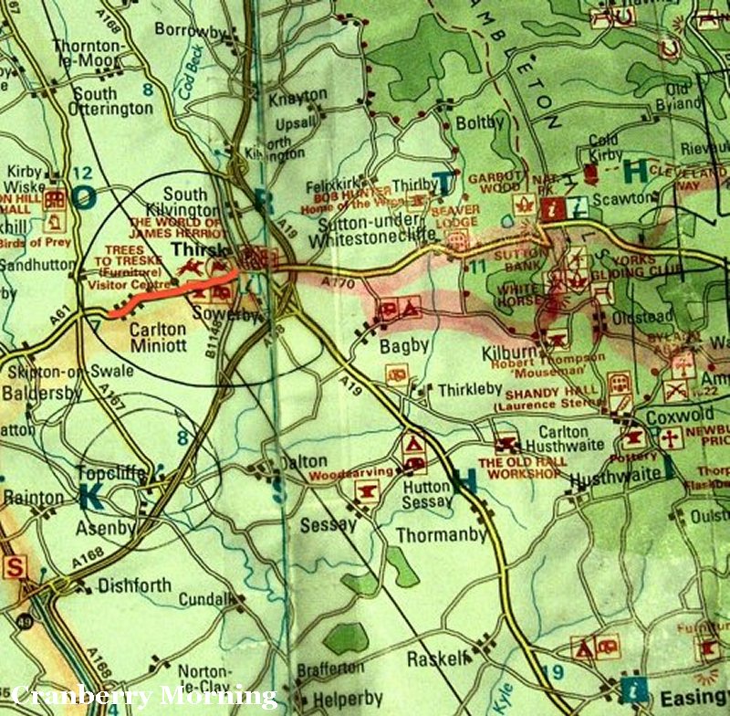 Cranberry Morning: Anglophile Friday - Thirsk to Carlton Miniott North ...