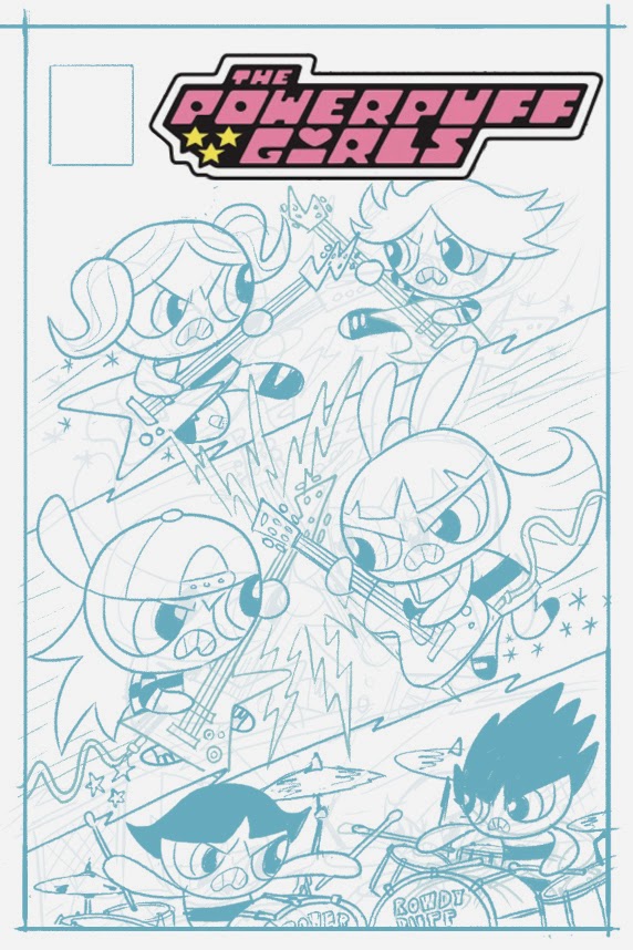 The Art of Matt Kaufenberg: Powerpuff Girls #9 Variant Cover