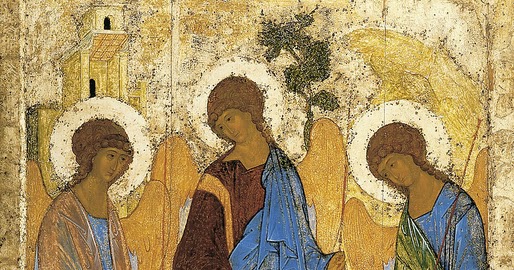 Tesouros da Igreja Católica: Ícone da Santíssima Trindade - o ...