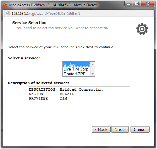 Gaza Tutorial: Configurar MediaAccess TG589vn v3 Modo Bridge e PPPoE e ...