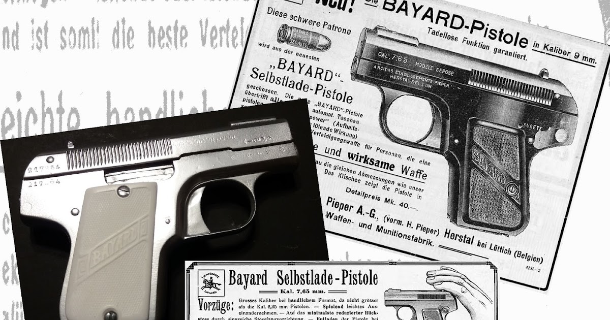 Vintage Ordnance Journal: Model 1908 Bayard Pocket Pistol