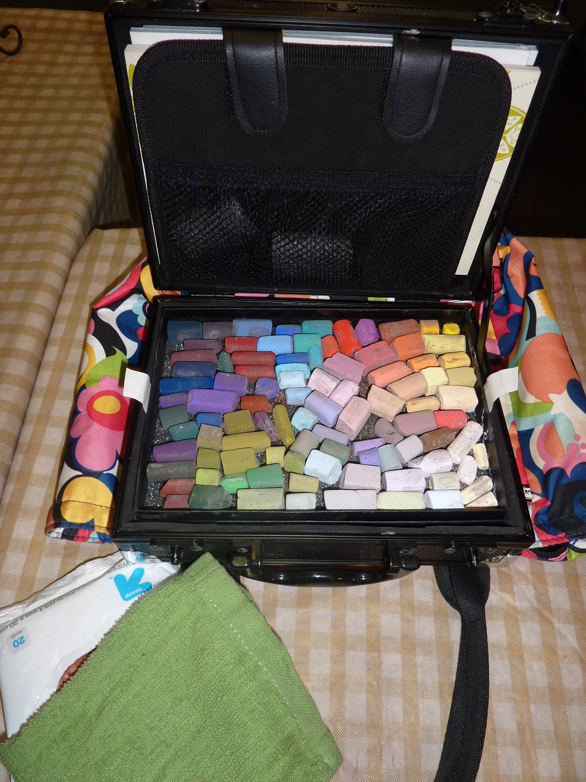Painting My World: R is for Repurposing Boxes for Pastels