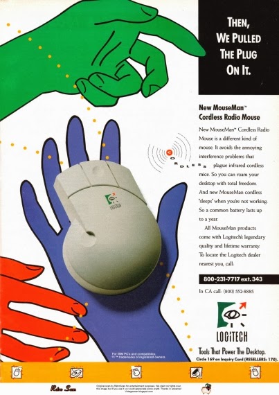 Rétro Scan: Logitech MouseMan (1991)