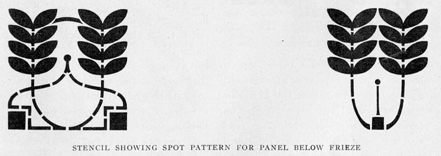 Laurelhurst Craftsman Bungalow: Craftsman Mag Stencil Designs