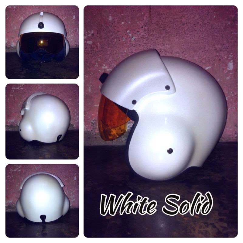 Helm Retro - Helm Retro Pilot - Helm Retro Bogo: HELM PILOT UNIK