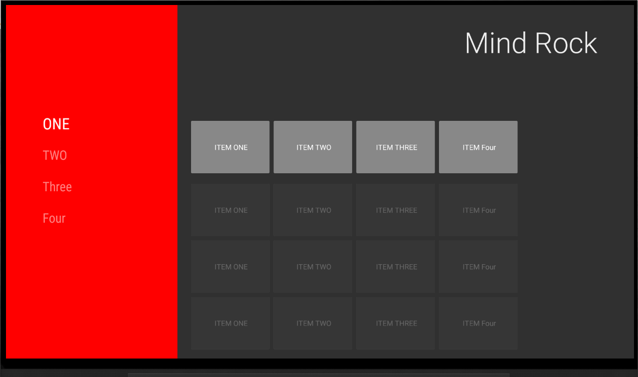 Working With Android TV LeanBack Browsefragment - One91