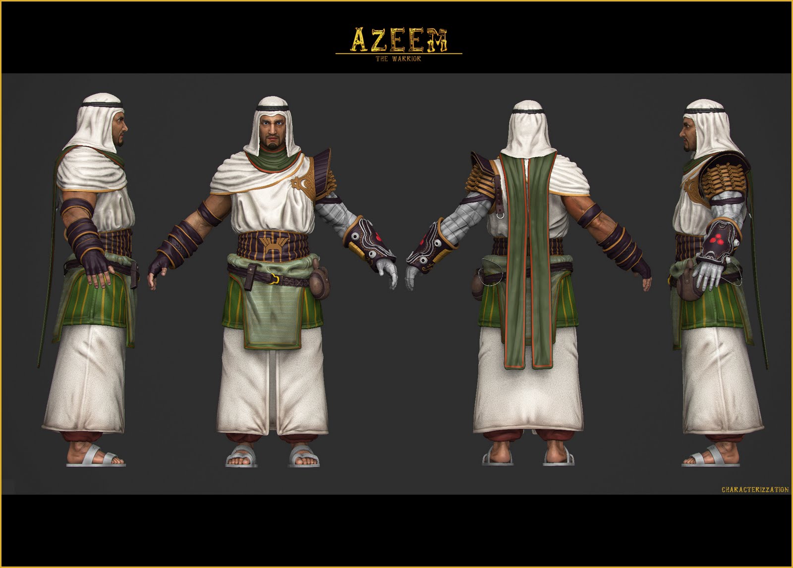 CharacteriZZation: Azeem The Warrior