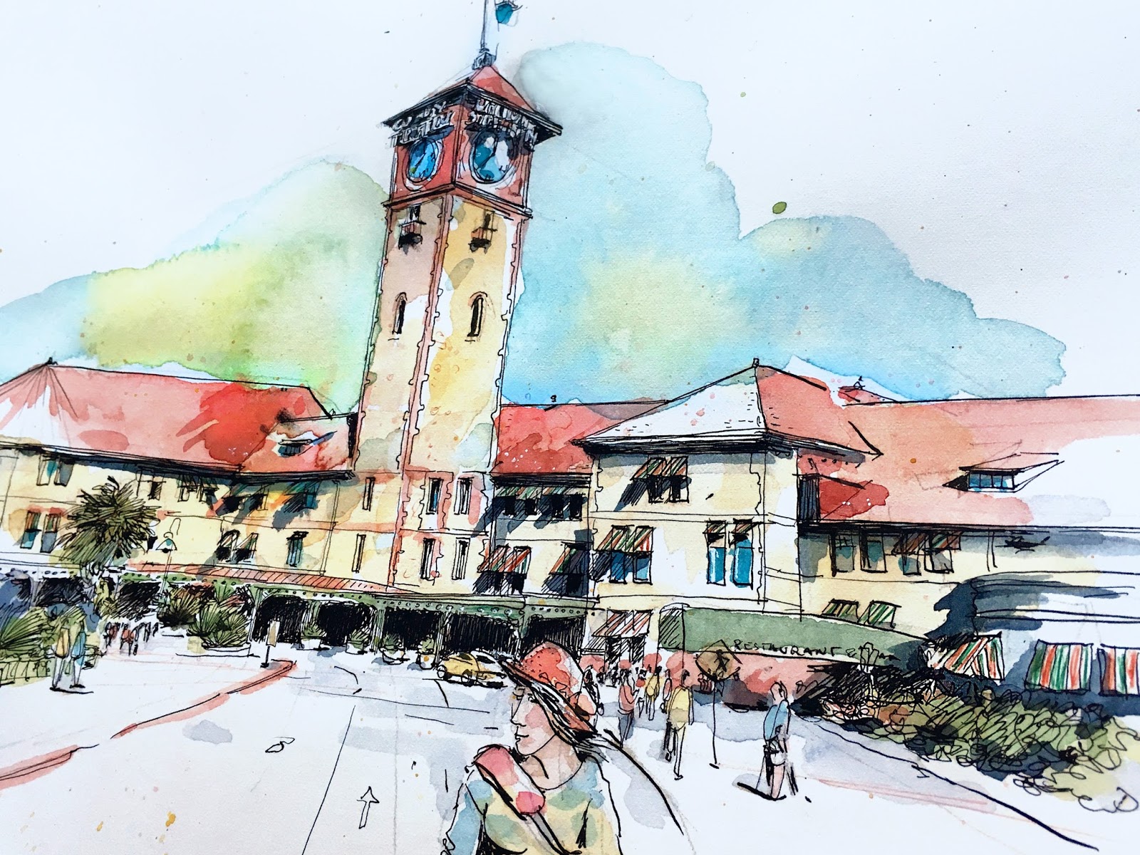 Urban Sketchers Portland: Update on 10x10 Urban Sketching Workshops