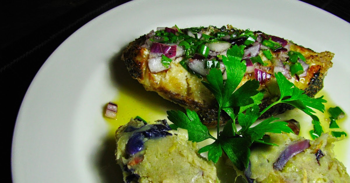 Pitadas de coisas boas: Mero grelhado com molho verde e quenelles de ...