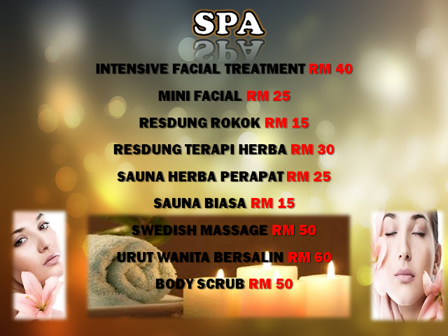Azira Health & Spa - Kulim, Kedah: PERKHIDMATAN