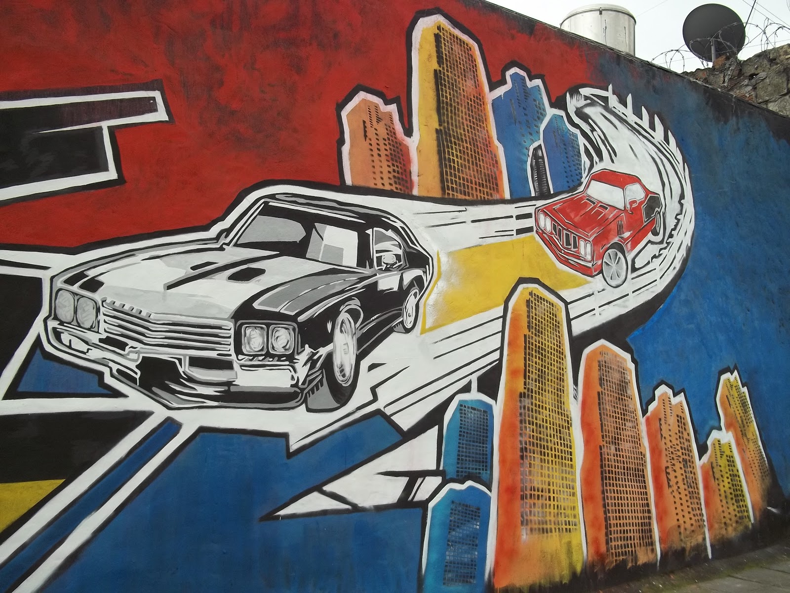 Alexander Cruz : MURAL AUTOS CALLE Concesionario de Autos