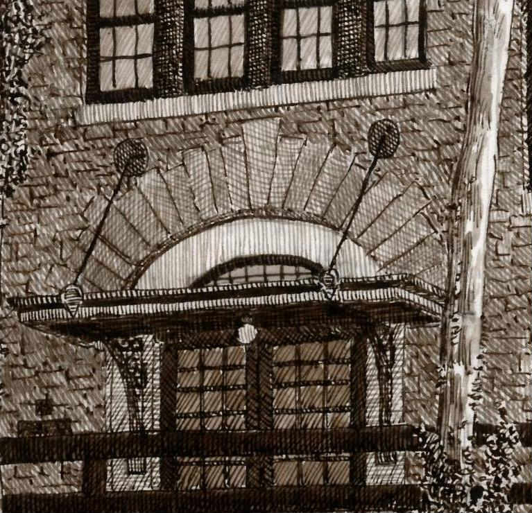 Mark Tabler: Paintings, Drawings, Other Art: School building drawing ...