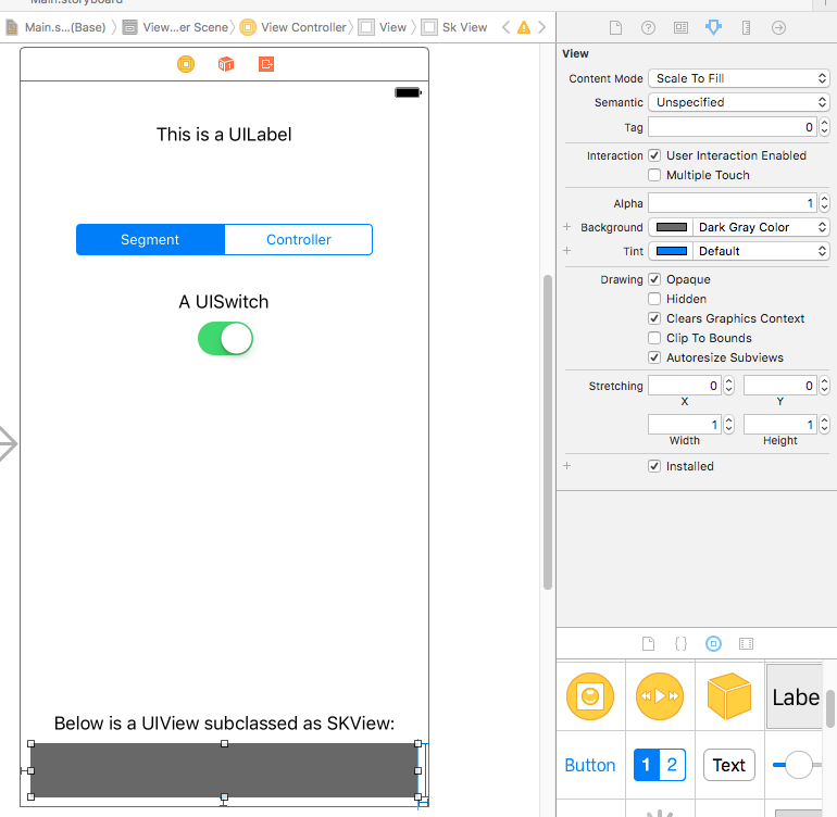 XCode Tutorials for Beginners: How To: Embed SpriteKit In UIViewController