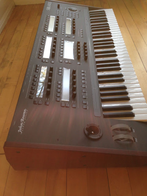 MATRIXSYNTH: John Bowen Solaris Synthesizer SN 00214 with Lit Wheels