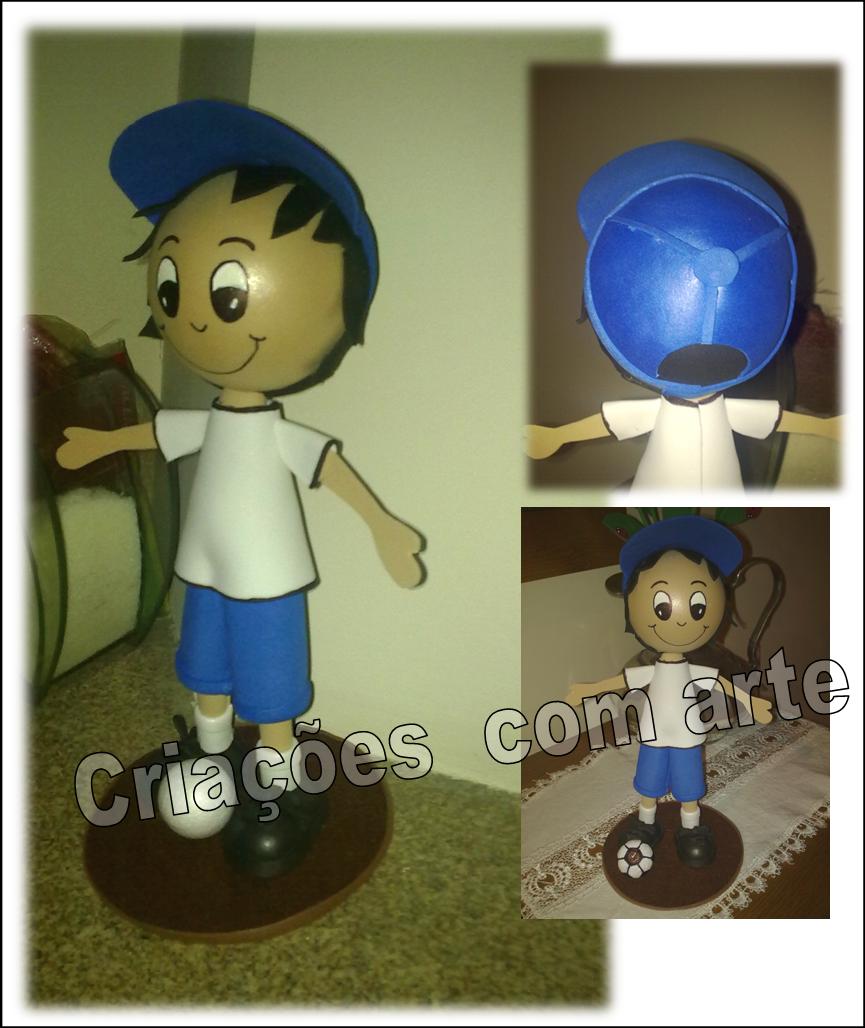 Criações com Arte: Bonecos em EVA