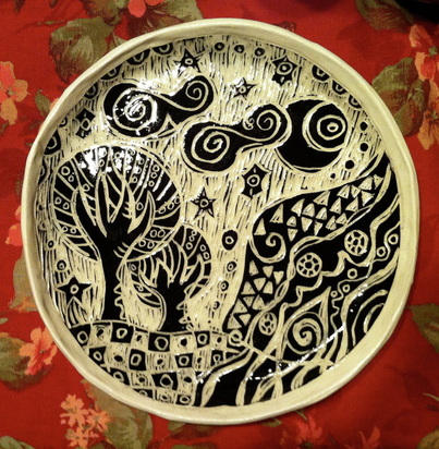 An Elephant a Day: Elephant No. 72: Sgraffito