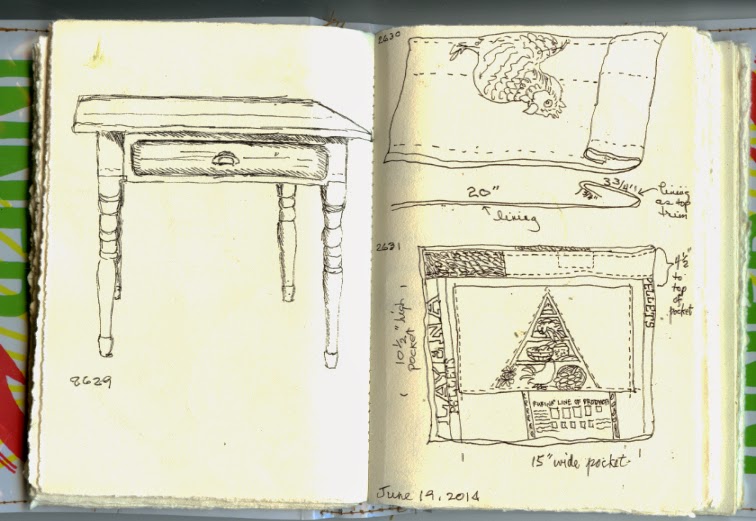 Piecework Wallets & Things: June 2014