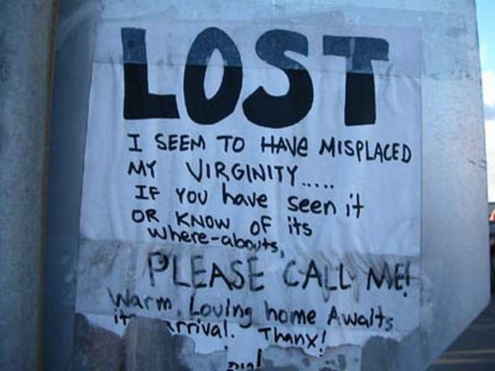 25 Funny Lost and Found Signs That Are on Point