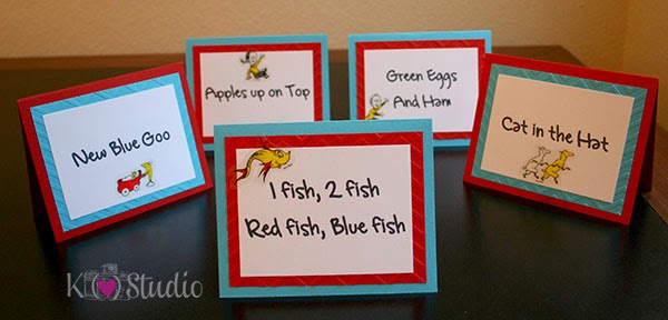 K (heart) Studio: Dr. Seuss Birthday Party