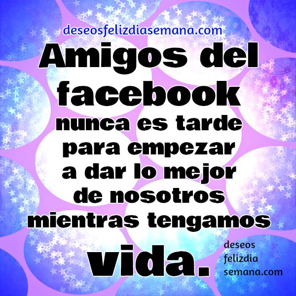 Saludos Amigos De Facebook