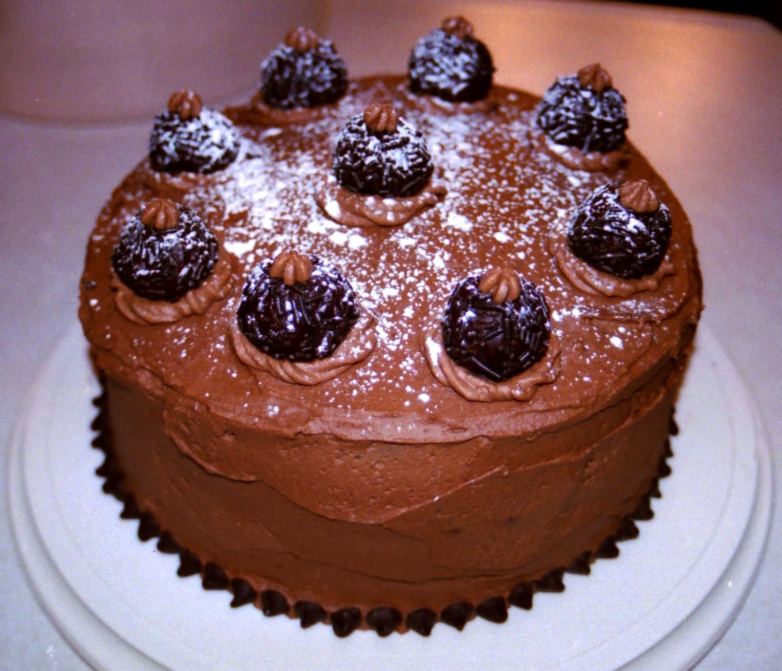 Culturally Confused: Southern Living: Chocolate Truffle Cake