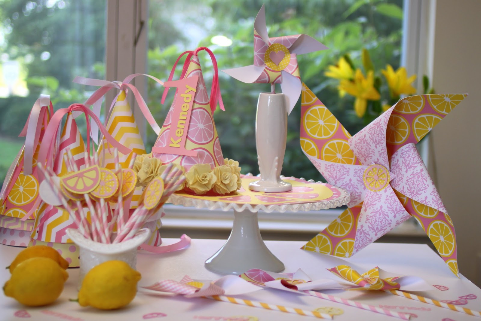 Here Comes The Fun: Pink Lemonade 1st Birthday