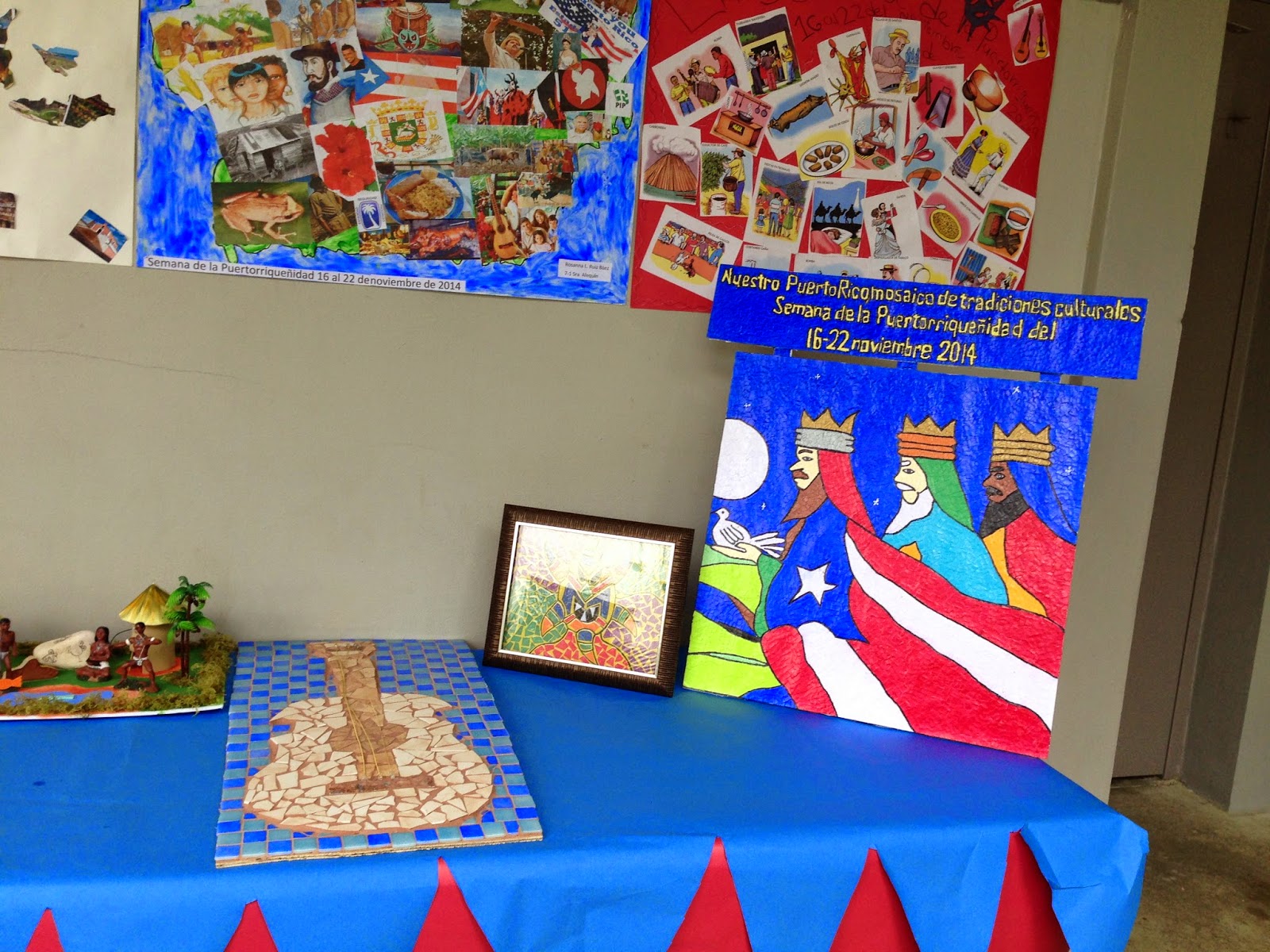 Biblioteca de la Escuela Alfredo Dorrington: Semana de la Puertorriqueñidad