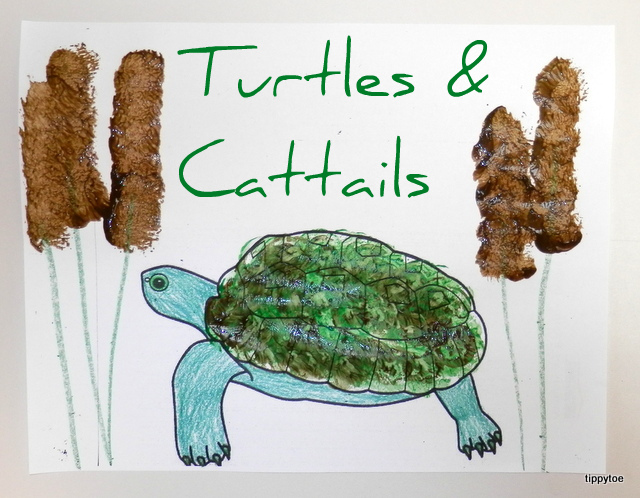 Tippytoe Crafts: Turtles and Cattails