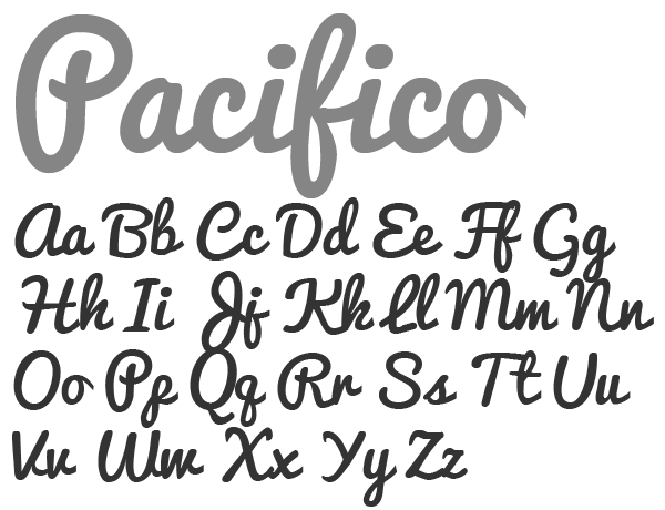 Pacifico Font