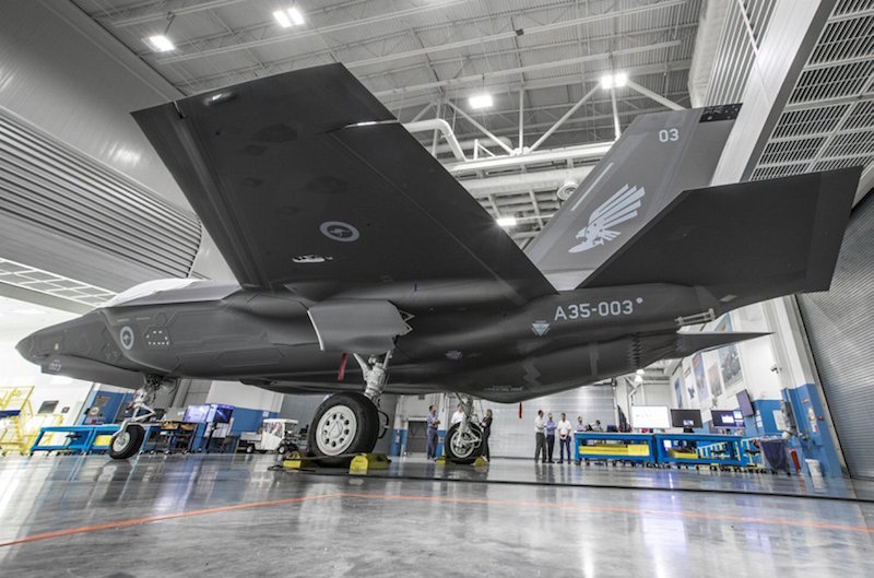 DEFENSE STUDIES: Lockheed Martin Completes Third F-35A for Australia