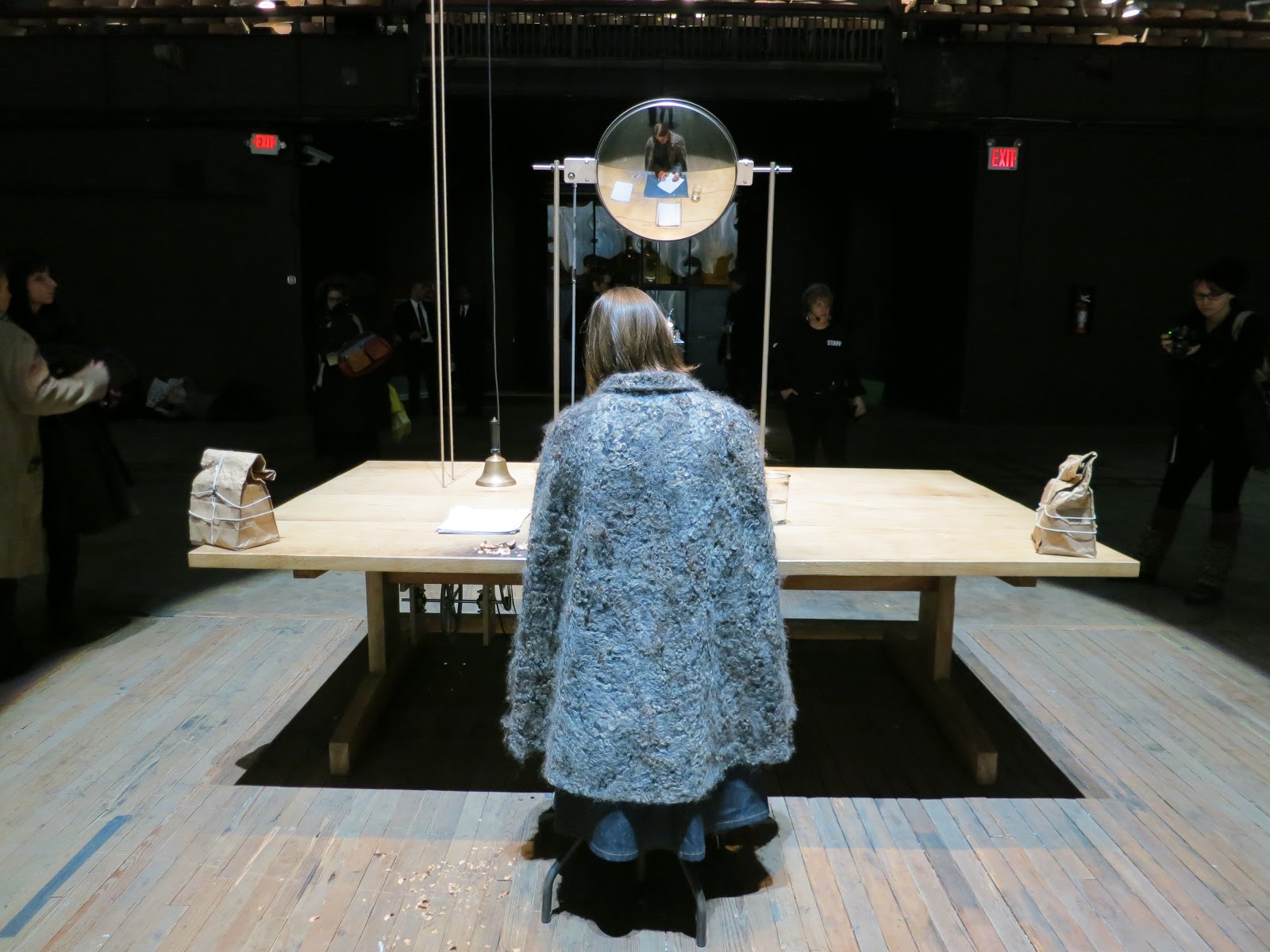 LENZARTIS: SWINGERS: THE EVENT OF A THREAD, ANN HAMILTON at PARK AVE ARMORY