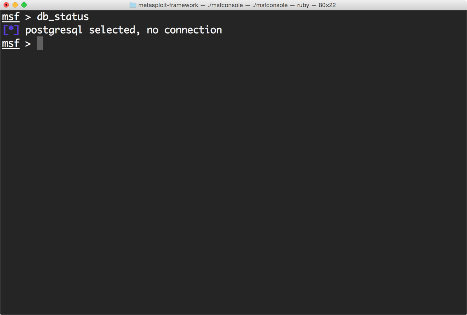 TU的雜七雜八筆記本: 安裝 Metasploit