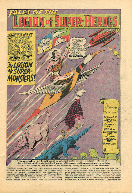 Days of Adventure: Adventure Comics # 309, June 1963
