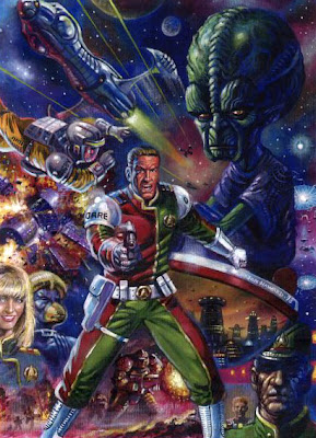 HAWARD ART HOUSE: 1998 TRYING TO BRING DAN DARE BACK INTO PRINT PITCH