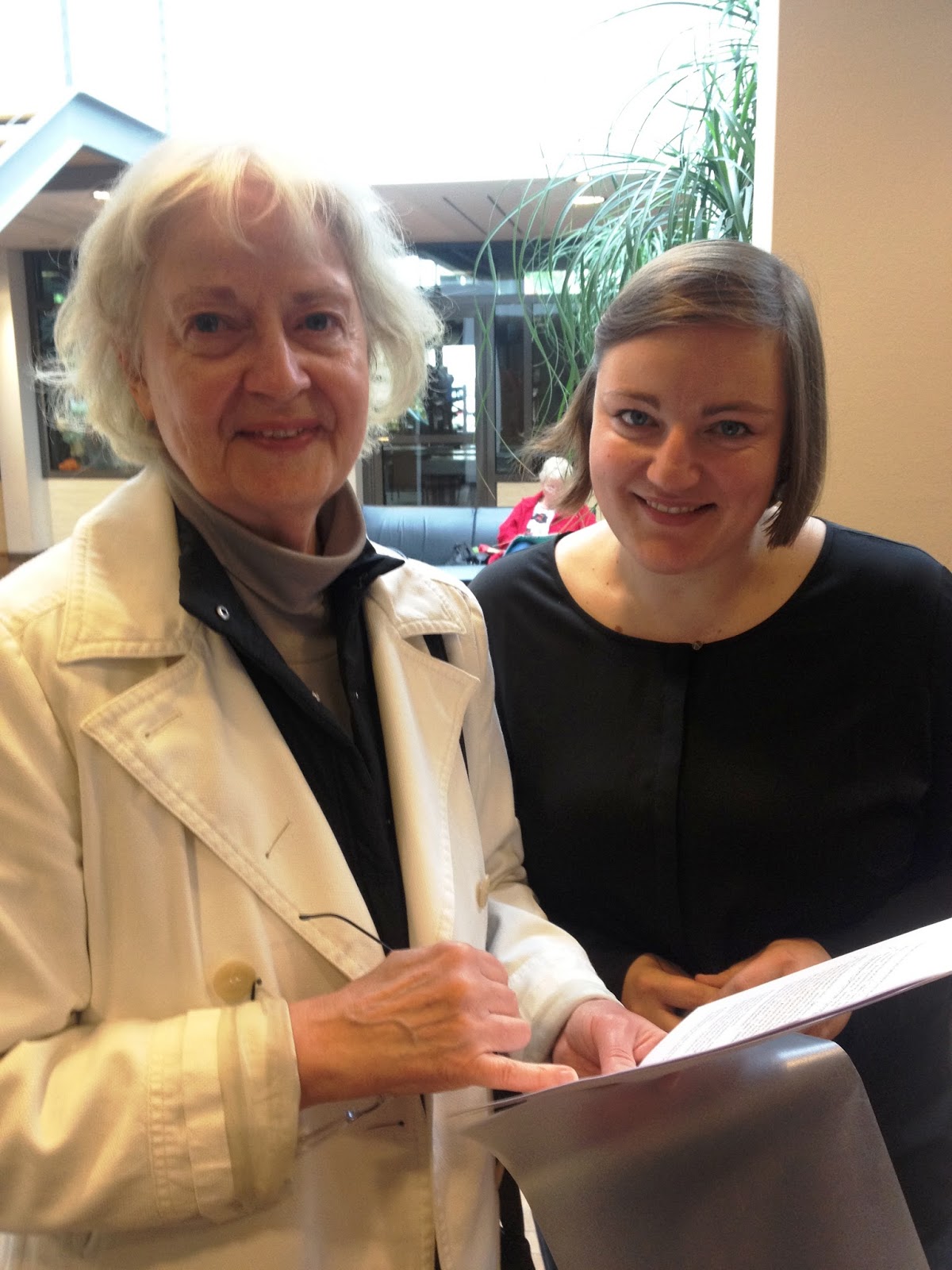 ich: geister(e): hamburg: Die Dame ist ja echt!