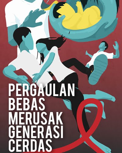 Poster Stop Pergaulan Bebas