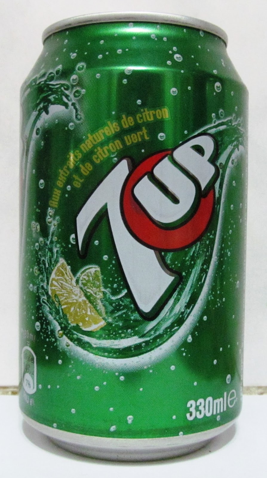 LATAS Y BOTELLAS COLECCIÓN: LATA 7UP 330 ML ORIGEN FRANCIA 2012