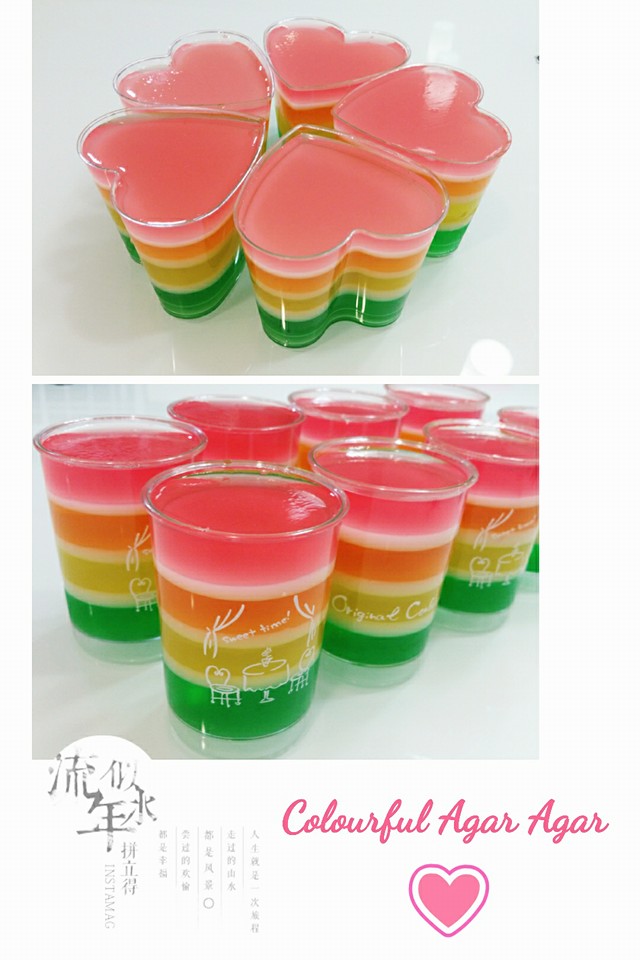 BeautyMe Love Recipes: Colourful Agar Agar